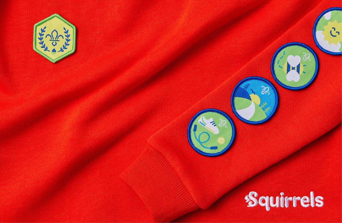 Squirrel Badges – 1st Priorslee and St Georges Scout Group